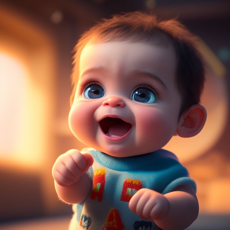 Angry Baby Middle Finger