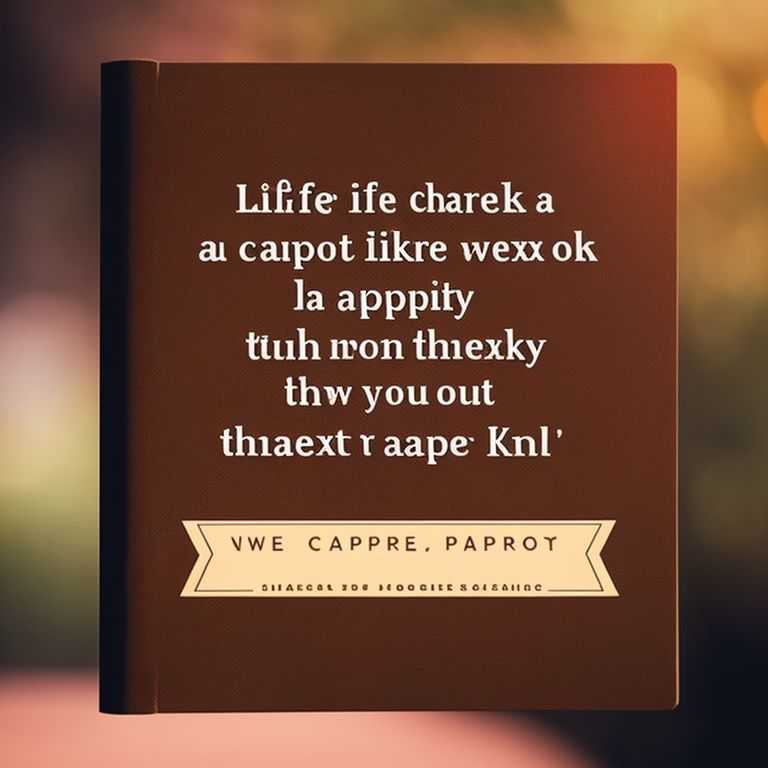 Exciting New Chapter In Life