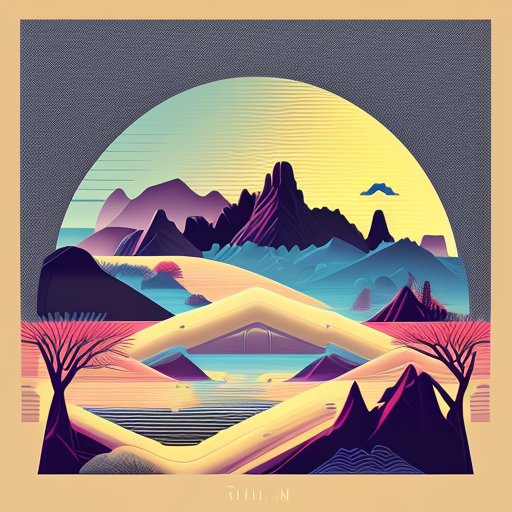 heathercooper: Pop art deco noveau, flat 2d vector design, pastels ...