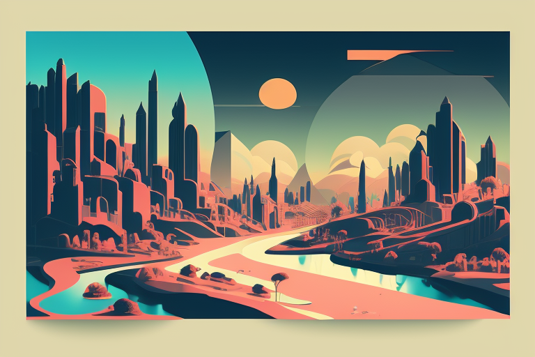 Vector Landscape Buildings
