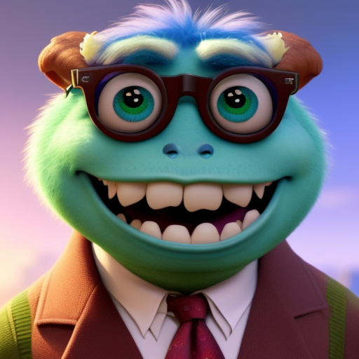 Monsters University Baby Mike Smile