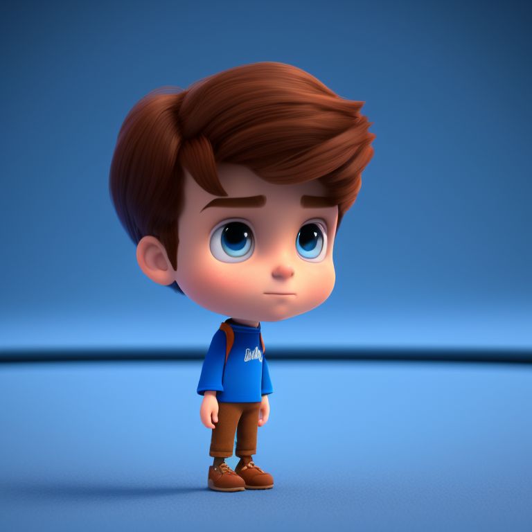 Disney Characters With Brown Hair Boy