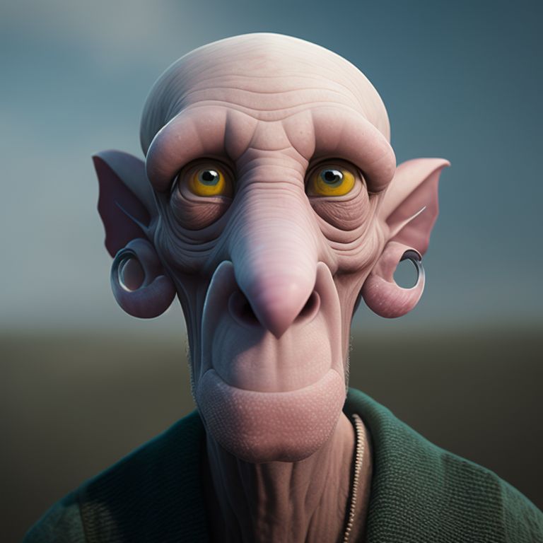 Realistic Squidward