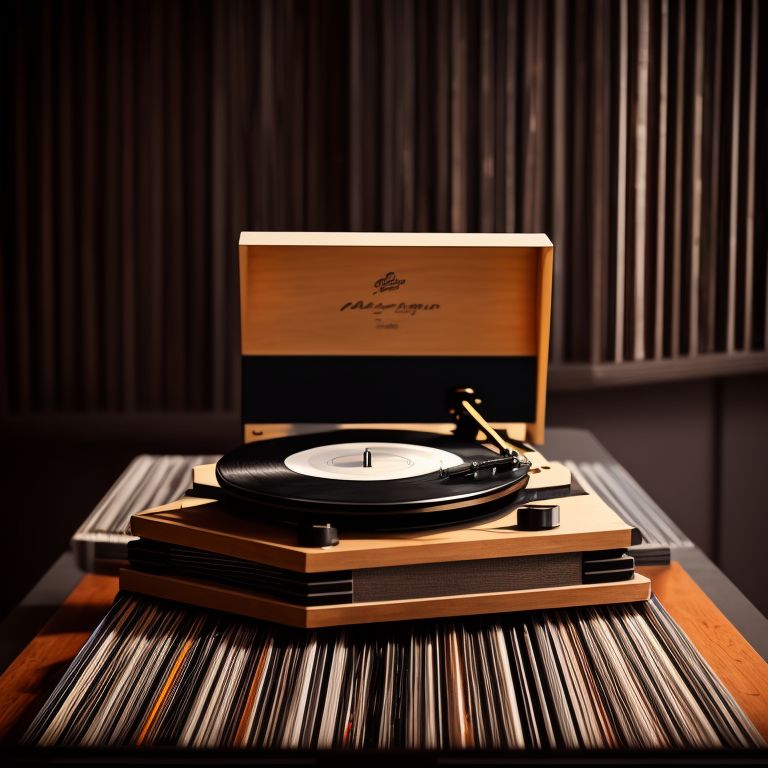 Vintage Record Photography