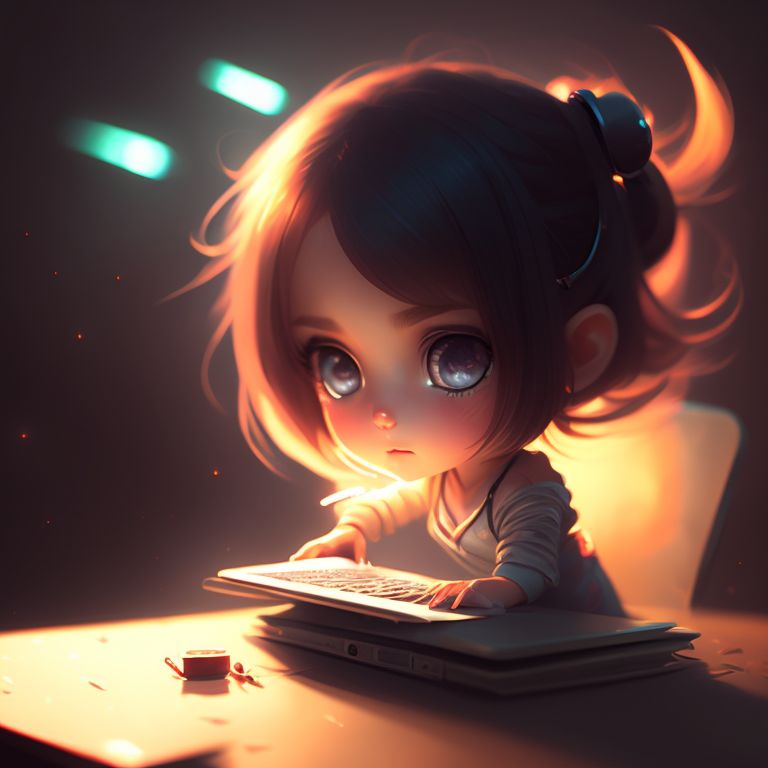 Bored Anime Chibi