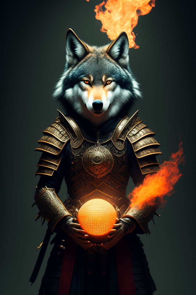 Wolf Samurai Armor