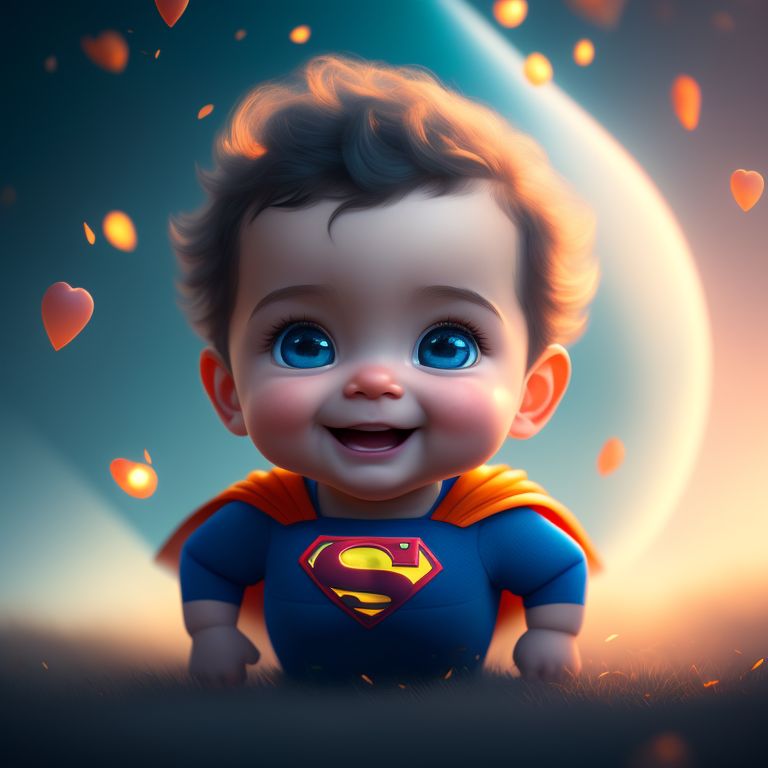 Baby Superman Background