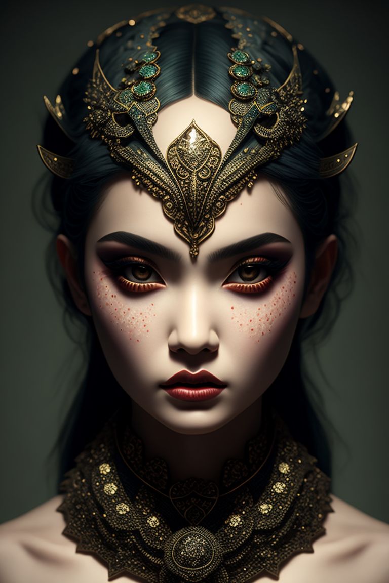 excited-swan463: Human Reptile hybrid with letter H on forehead standing
