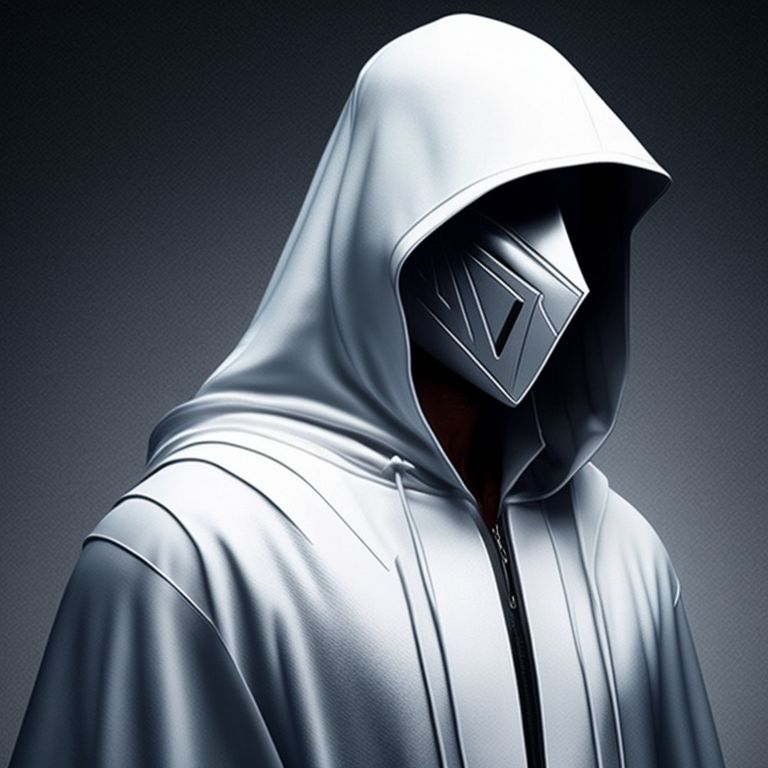 woozy-rabbit546: A man wearing white clothes and a hood like in ...