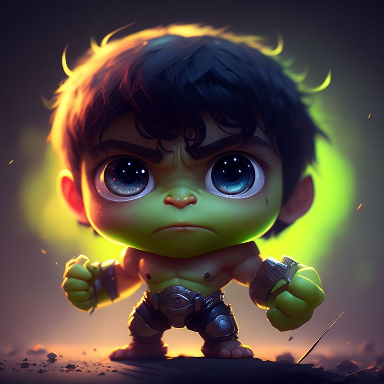 Cute Hulk