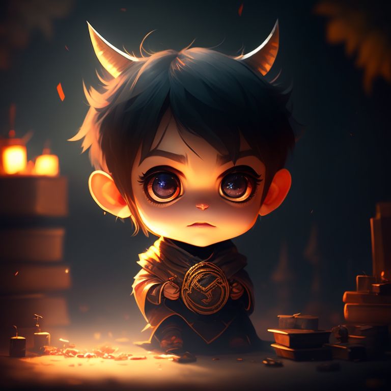 Chibi Demon Guy