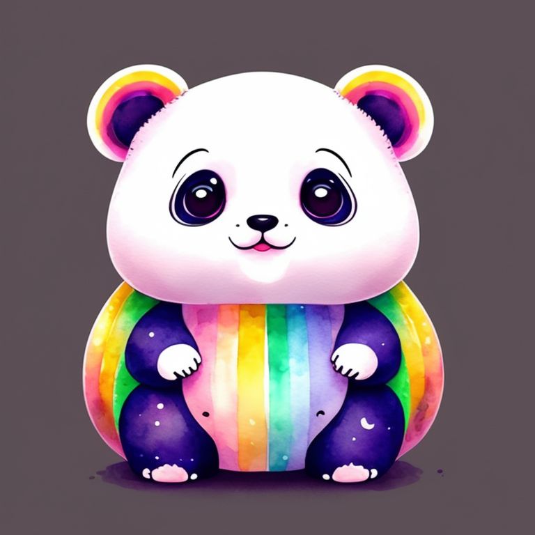 Cute Rainbow Animals