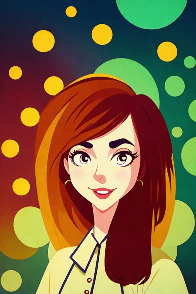 Female Scientist Cartoon
