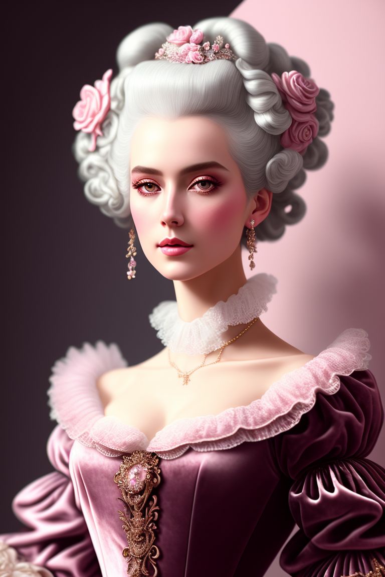 Rococo Fashion Makeup - Mugeek Vidalondon