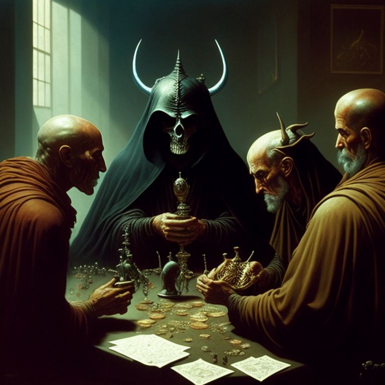 Grim Reaper Playing Cards