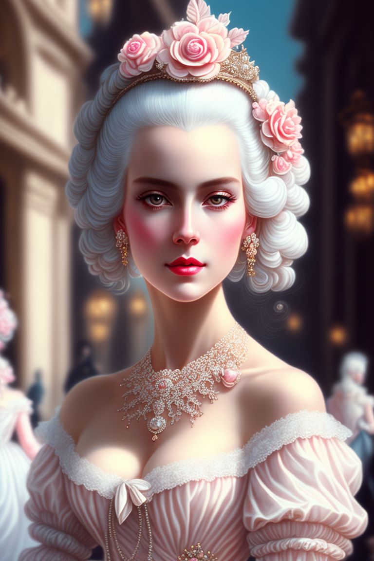 Rococo Style Makeup - Mugeek Vidalondon