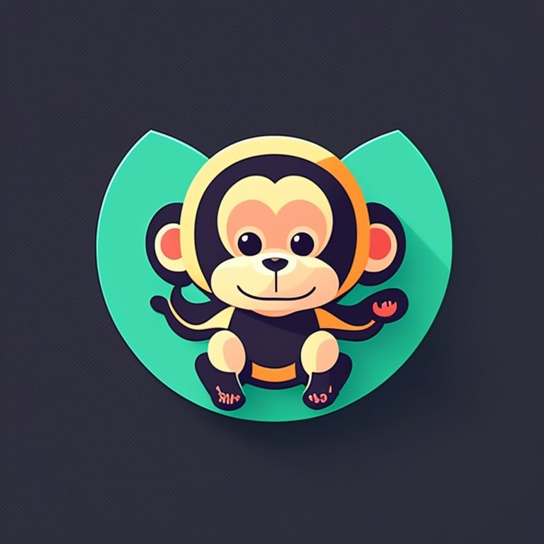 Monkey Logo Vector