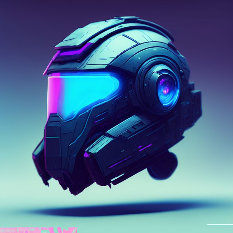 Sci Fi Helmet Concept Art