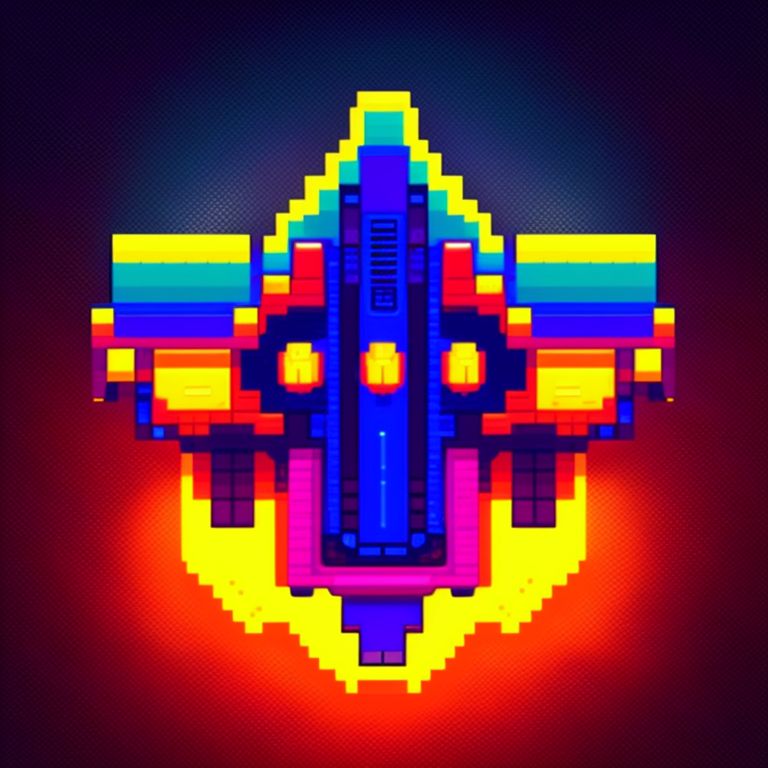 Weary Corgi704 2d Spaceship Top Down Sprite