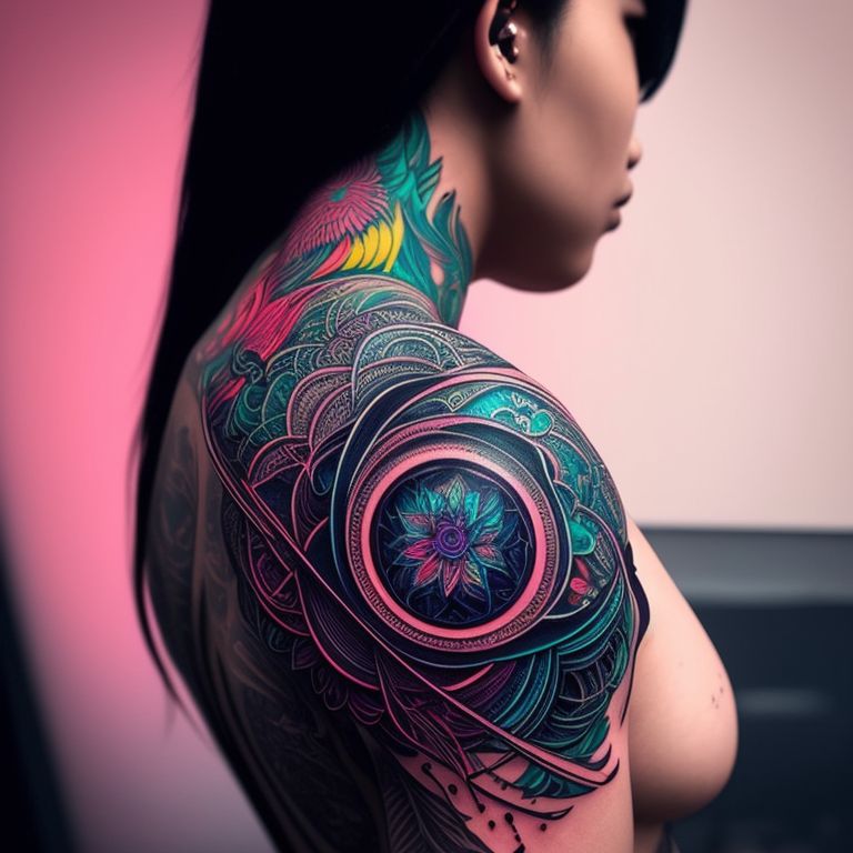 Tattoos Shading Background