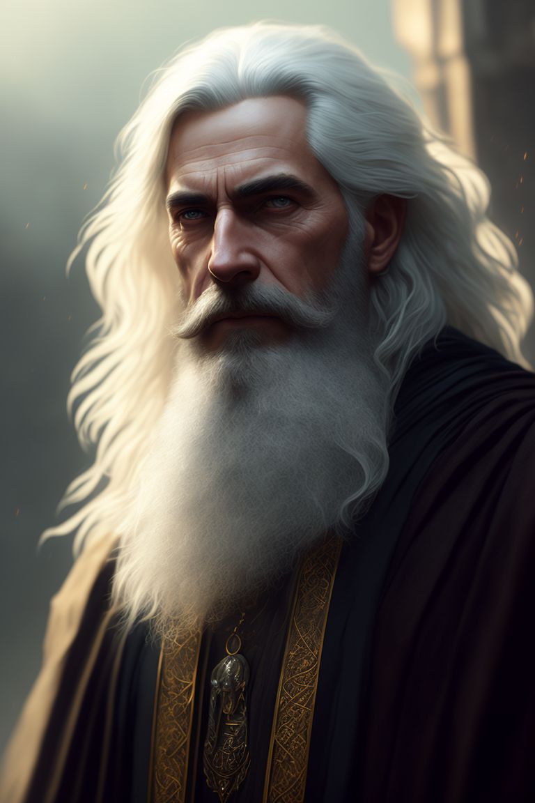 White Wizard Art