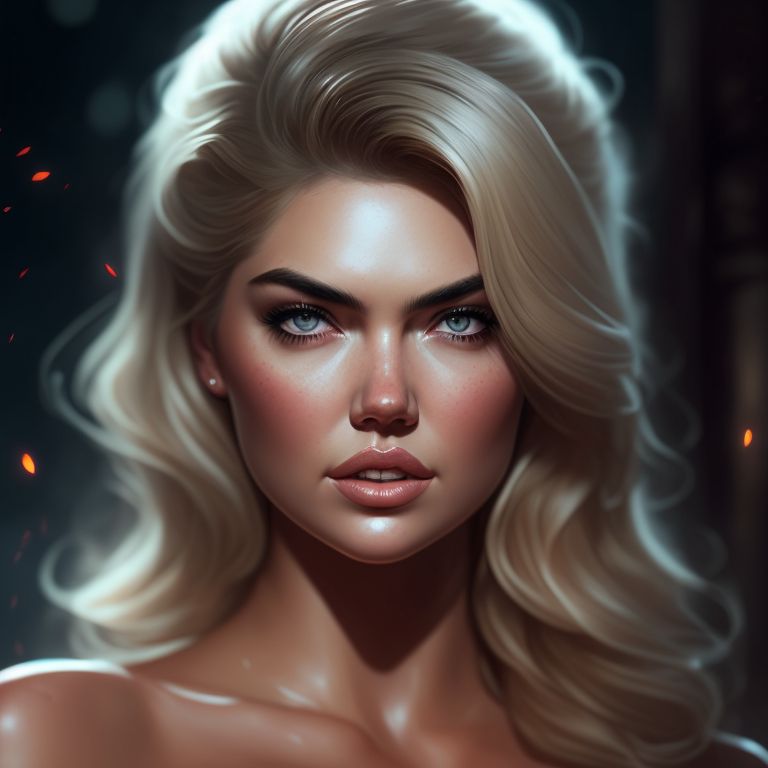 green-wolf749: Kate Upton with a strapon