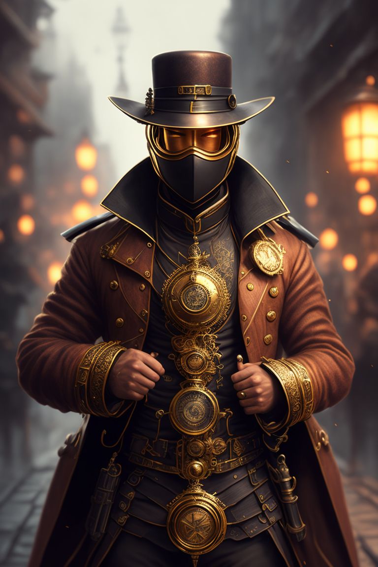 Steampunk Ninja Cosplay