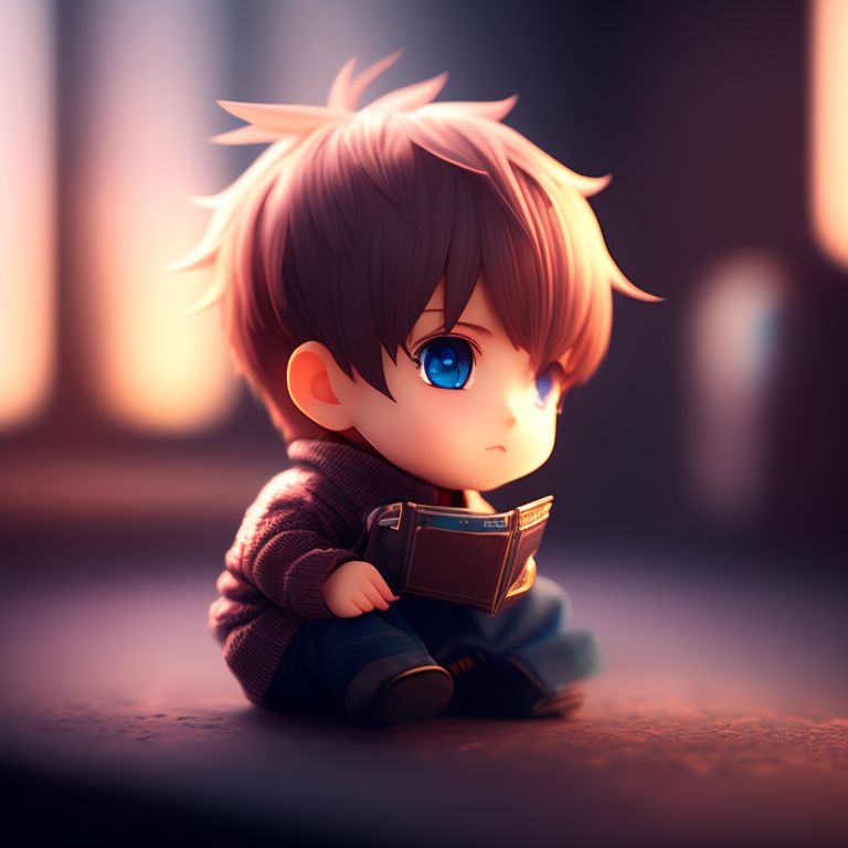 Sad Chibi Boy