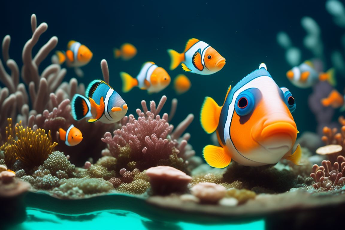 Clown Fish Open Mouth Clipart