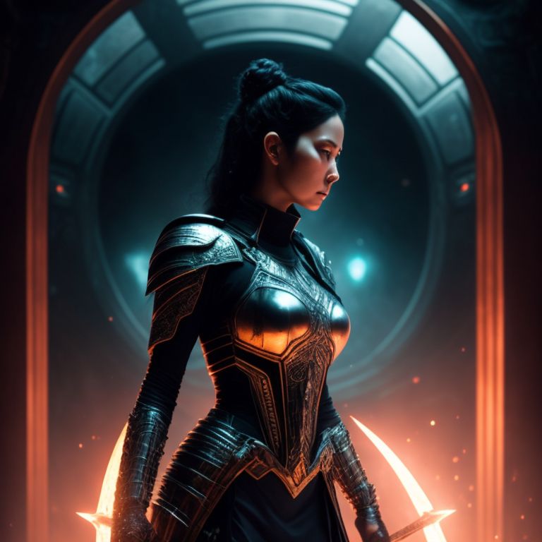 Alien Female Warrior