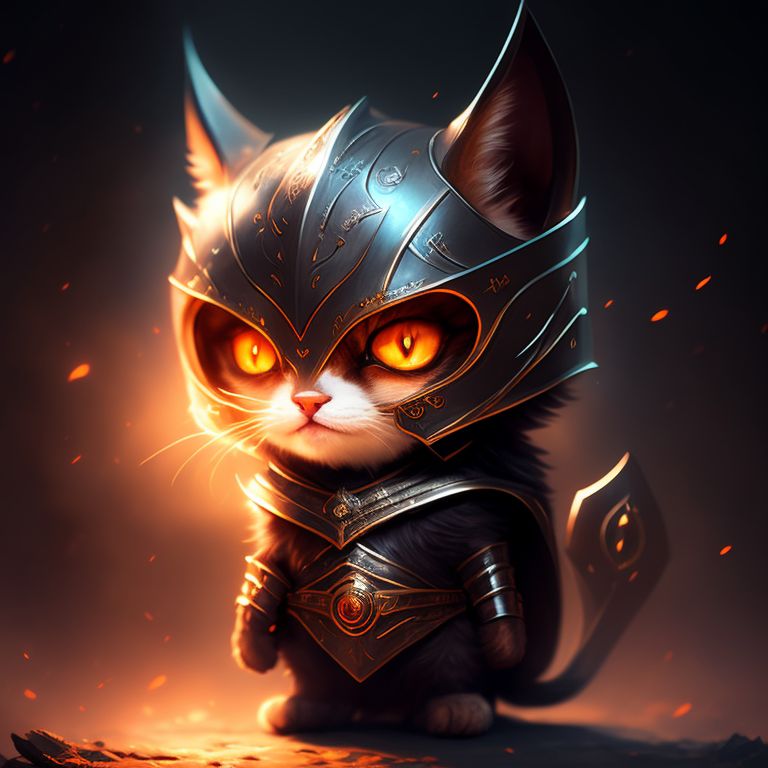 Evil Cute Cat