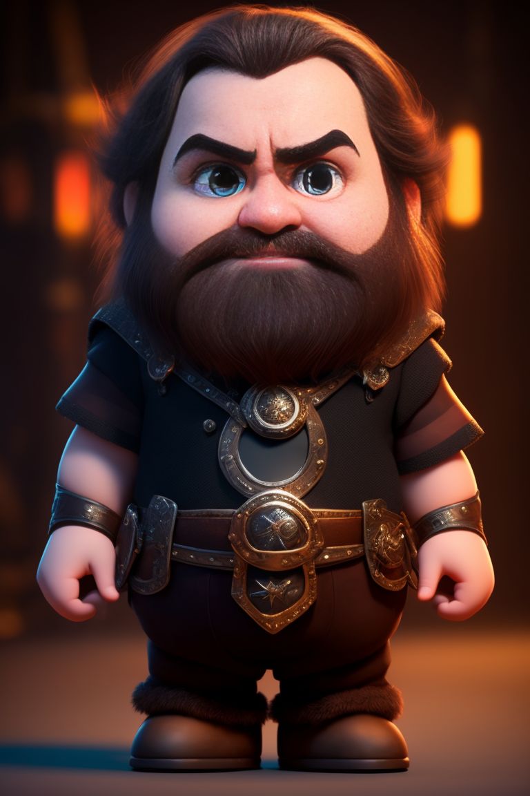 greedy-toad467: a big dwarf, adorable big eyes, small, Perfect lighting ...