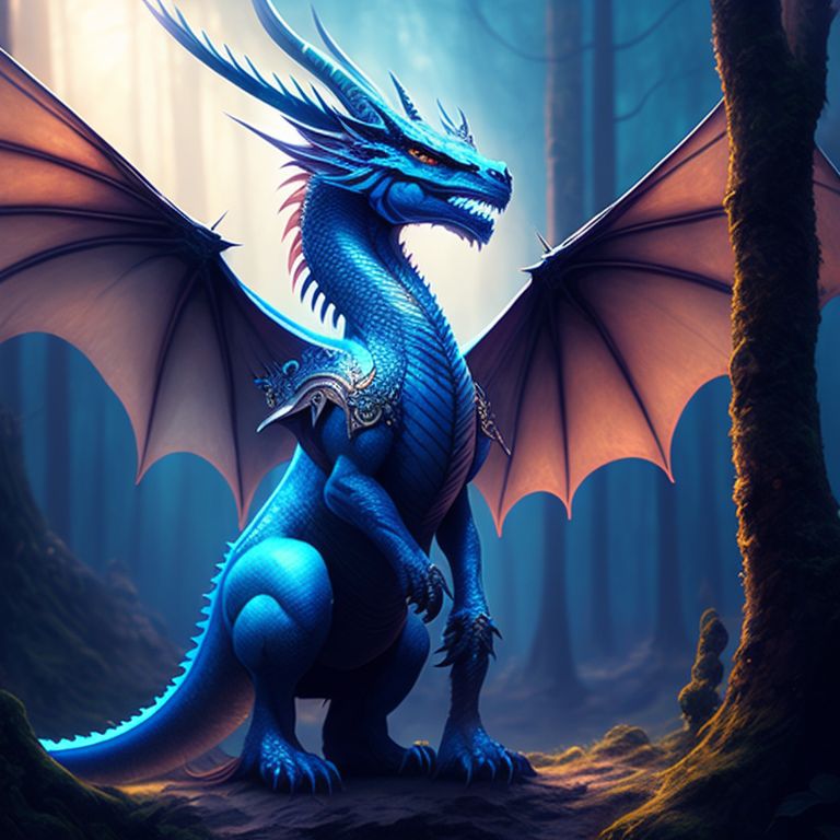 Light Blue Dragons