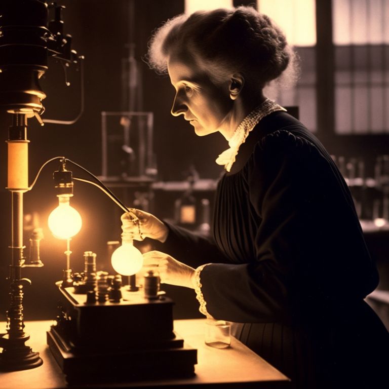 Marie Curie In Color