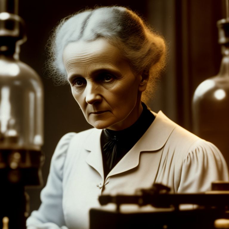 Marie Curie In Color