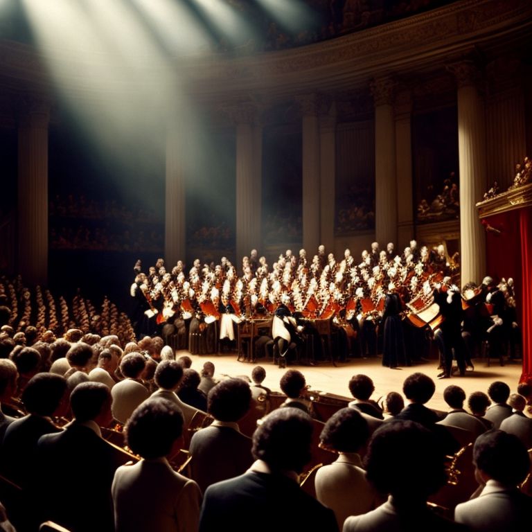 Beethoven Conducting 9th Symphony