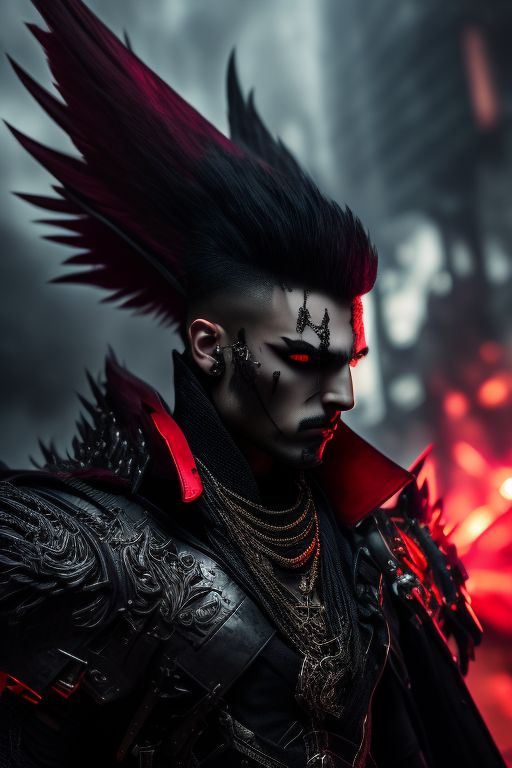 Aerishiph: Vampire with a mowhawk