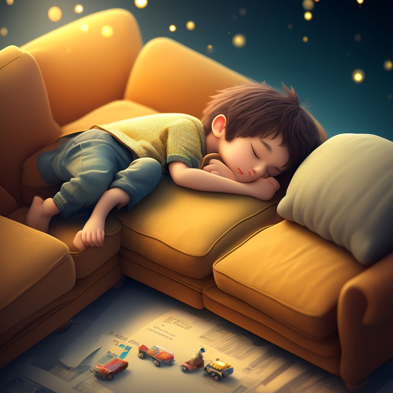 Bedtime Cartoon Boy