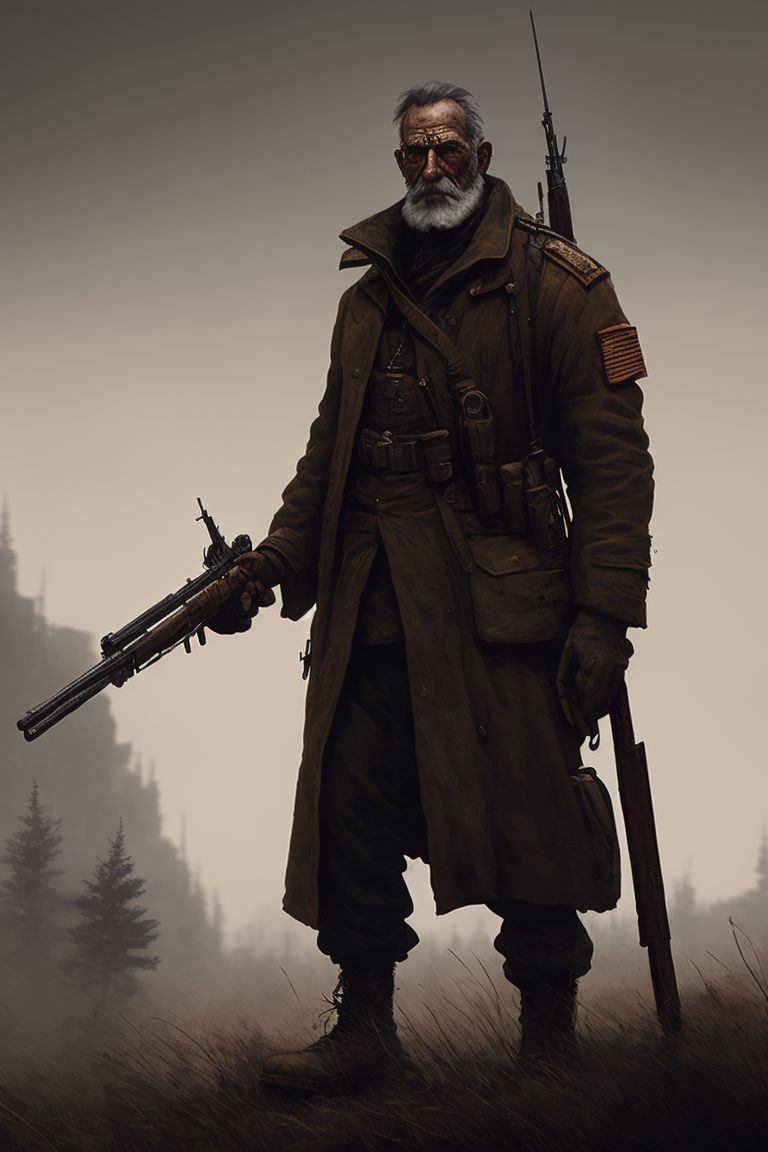 Old Soldier Drawings