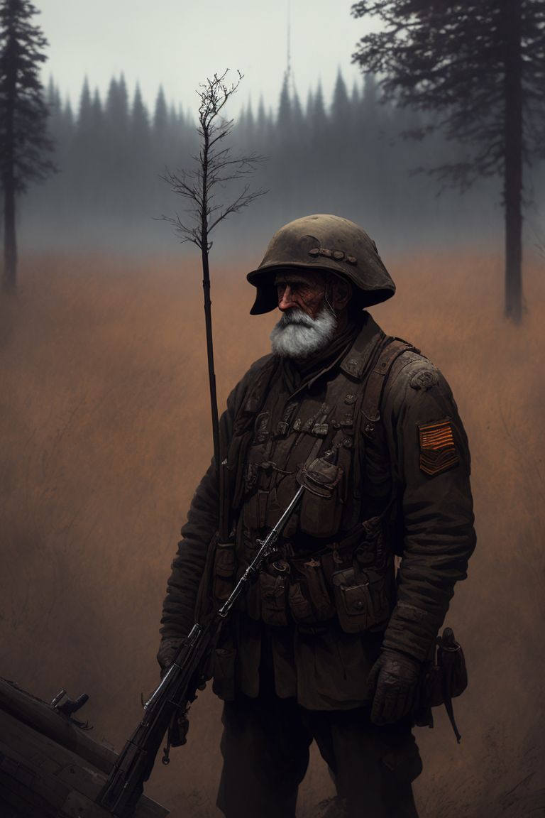 Old Soldier Drawings