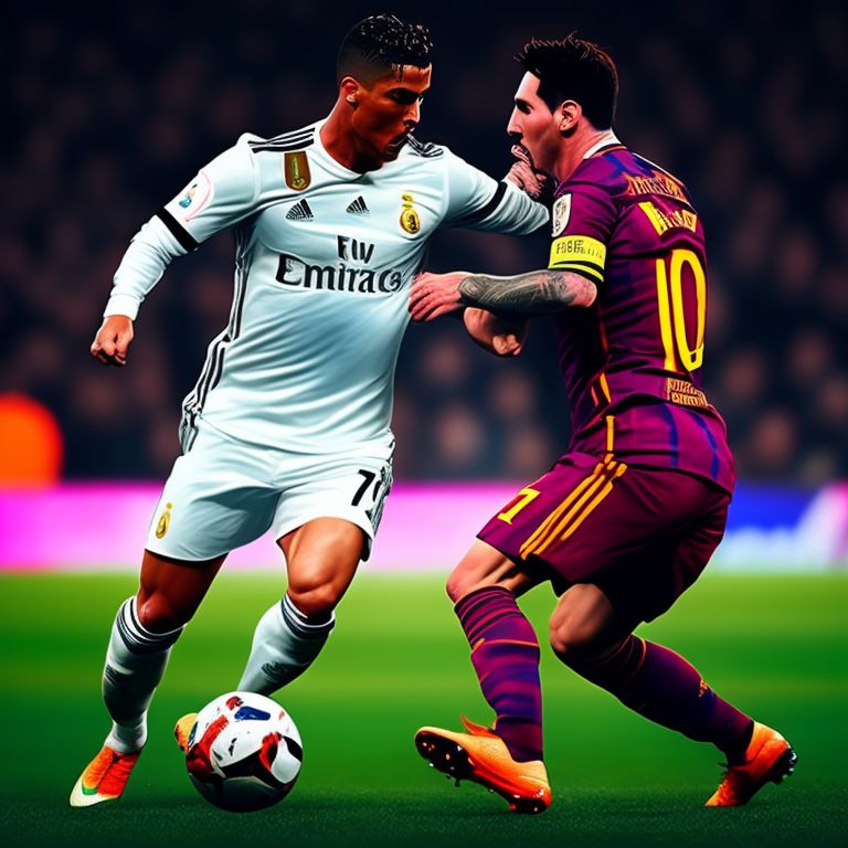 Cr7 Vs Messi Fight