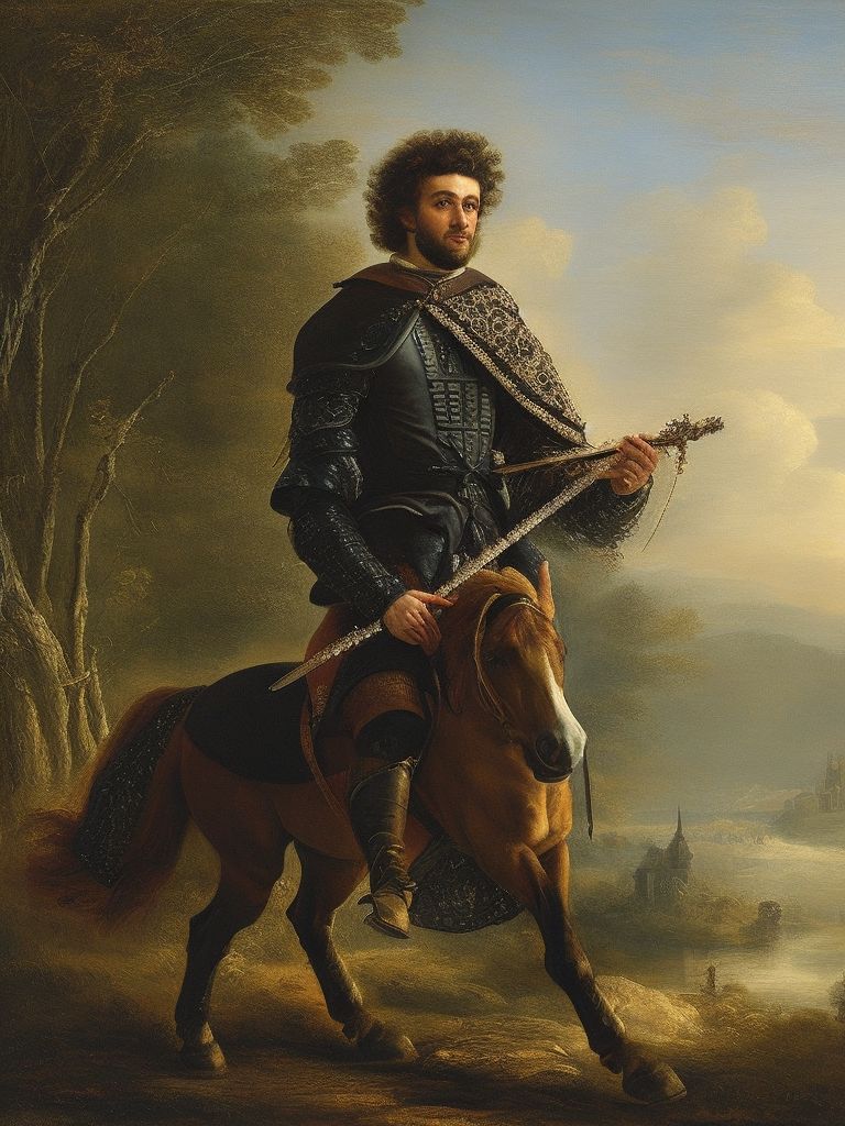 Medieval Knights Paintings