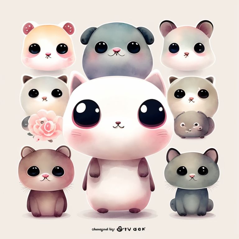 Small Cartoon Animals