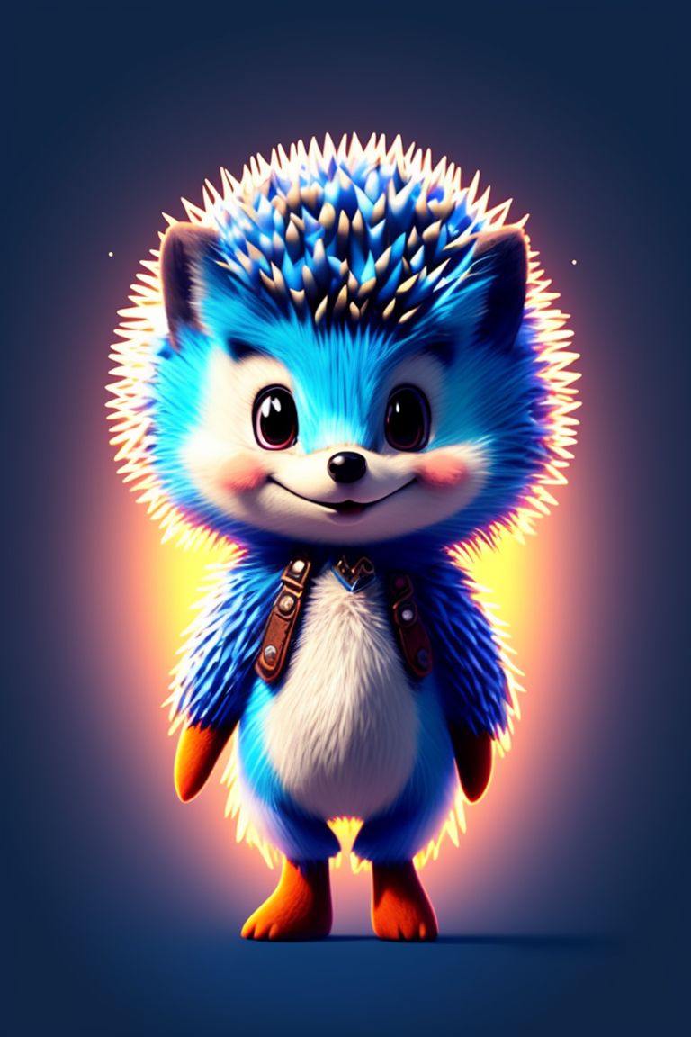 Blue Hedgehog Real Life