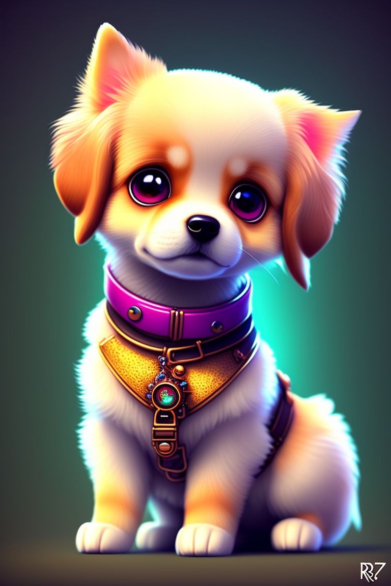Cute Chibi Dog