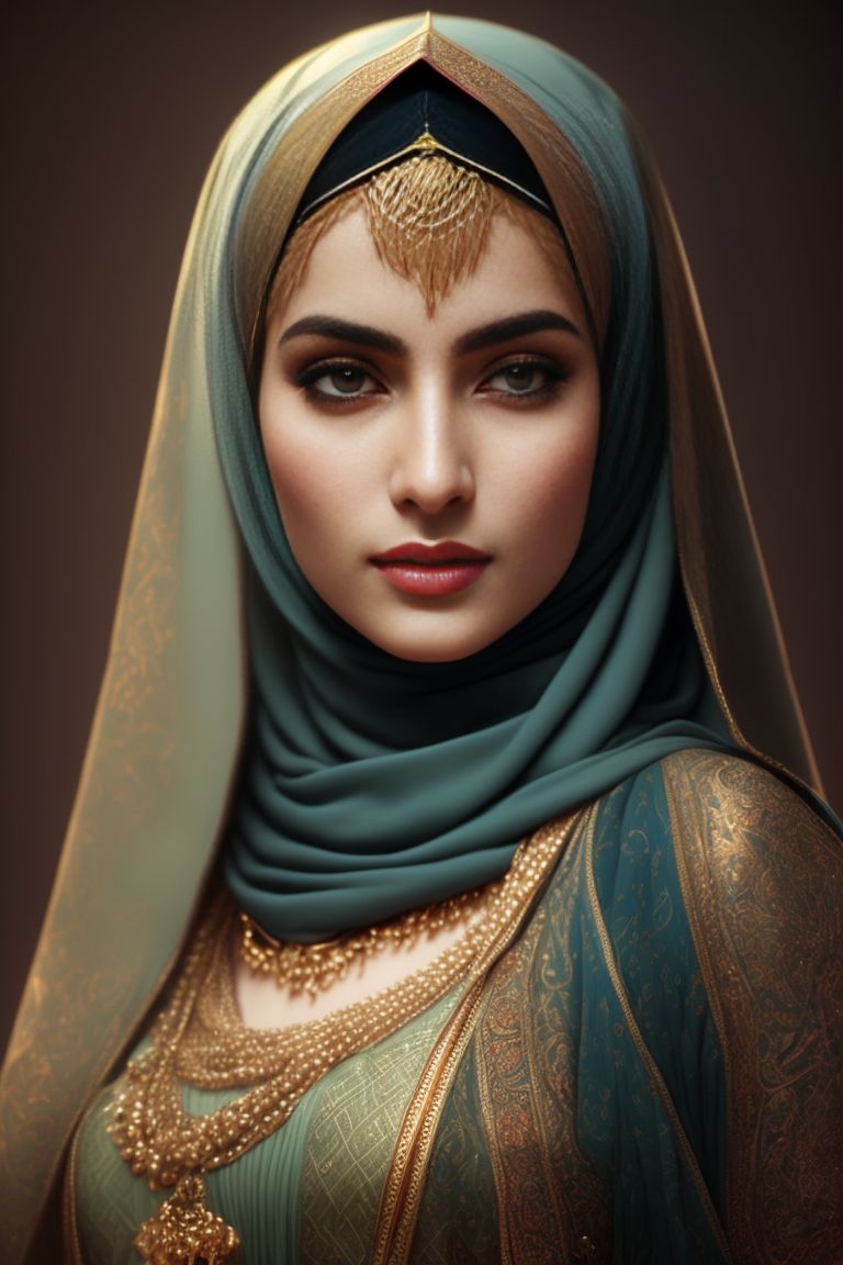 superdad46: laila majnun a beautiful moslem woman with hijab