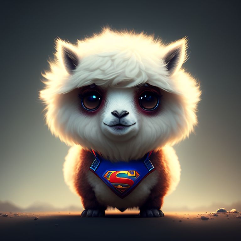 Superman Llama