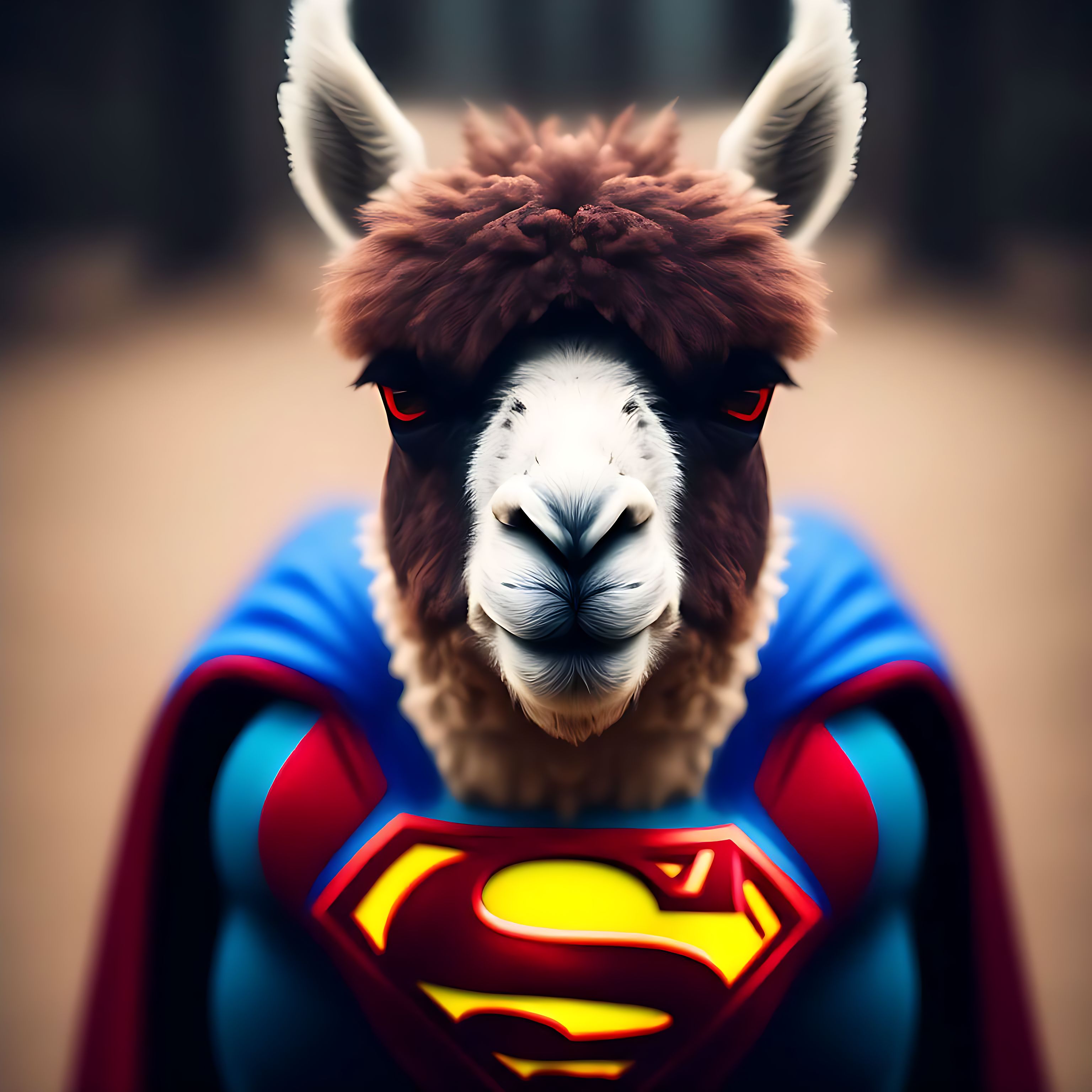 Superman Llama