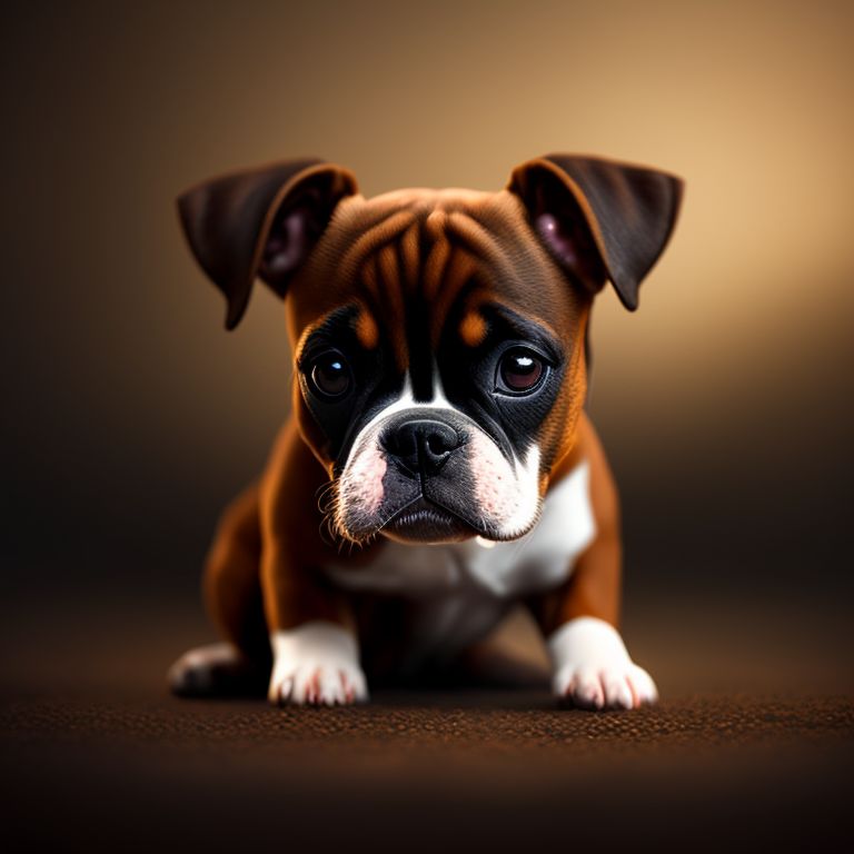 Cute Baby Boxer Dogs