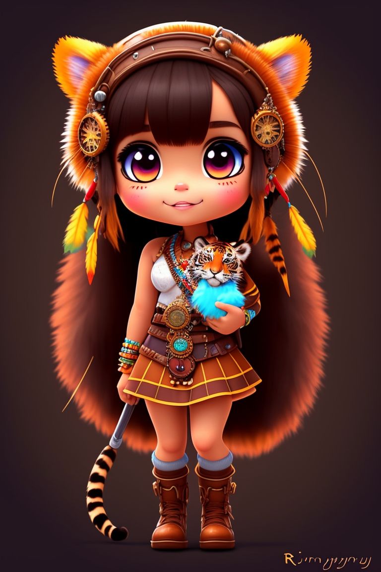 Native American Girl Anime